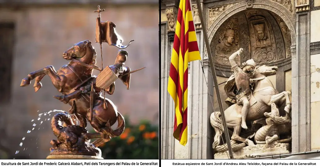 Montblanc, la leyenda de Sant Jordi y el dragón