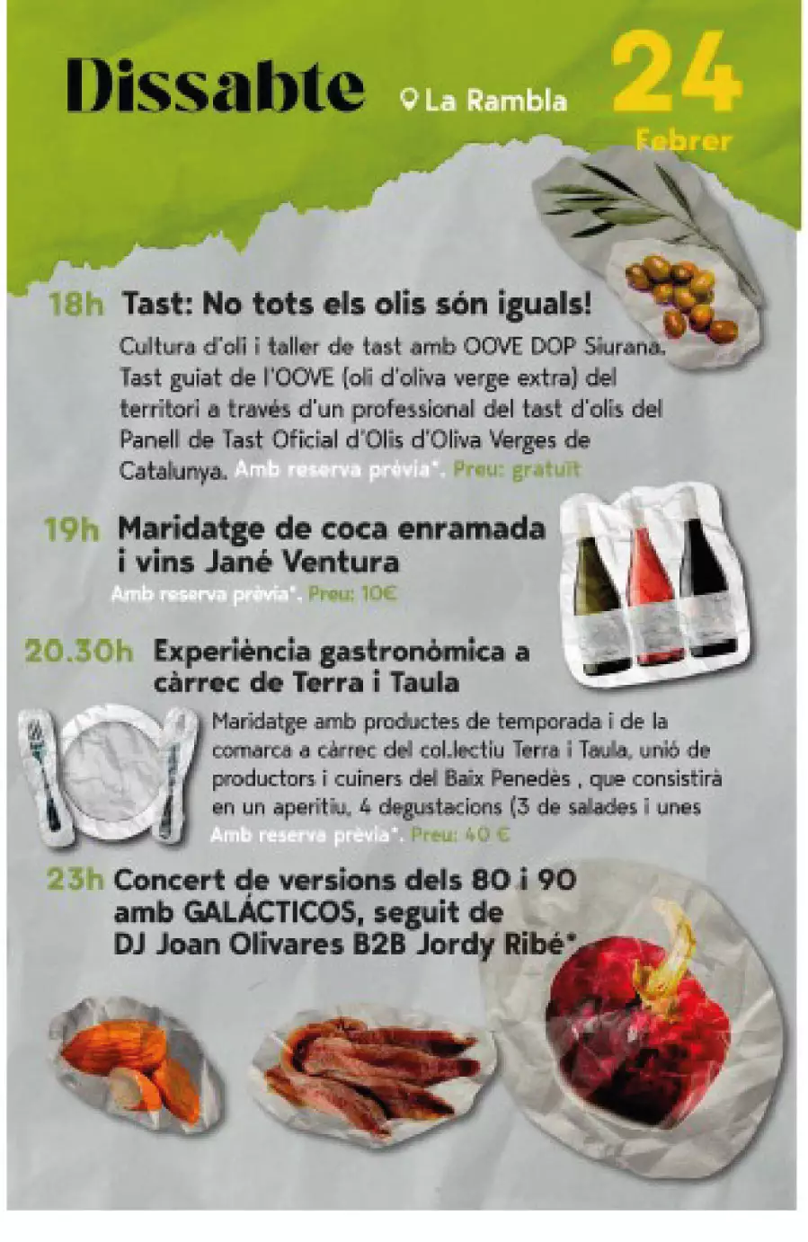 Programa “Xatonada Popular” 2024 del Vendrell